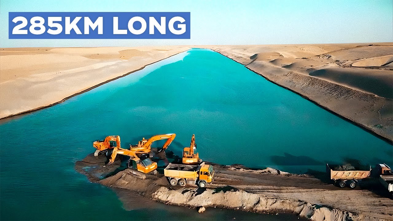 Afghanistan’s Desert Marvel — Asia’s Largest Artificial River