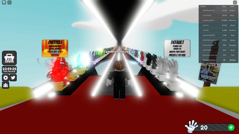 Slap Battles elude tree code