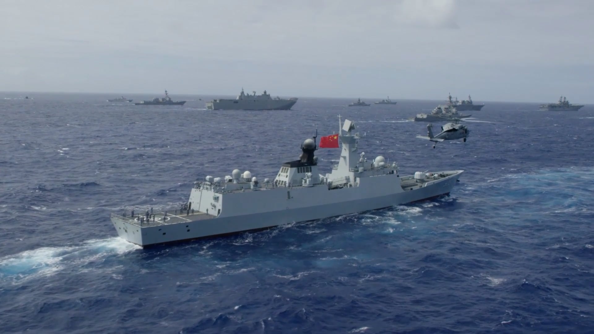 China’s Naval Power At Sea