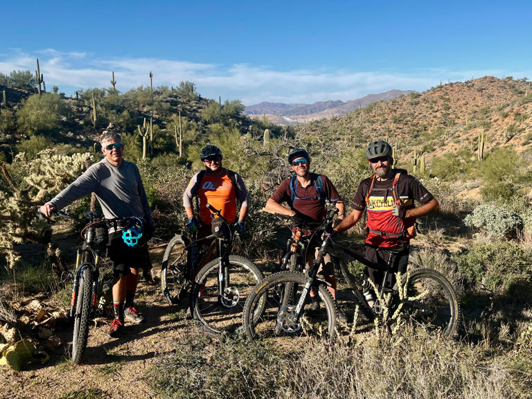 On the Arizona Trail, saguaros, coati and a midnight skunk reveal ...