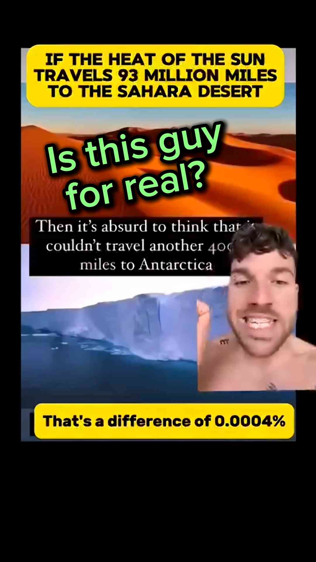 When You Don't Really Know How the Sun Works