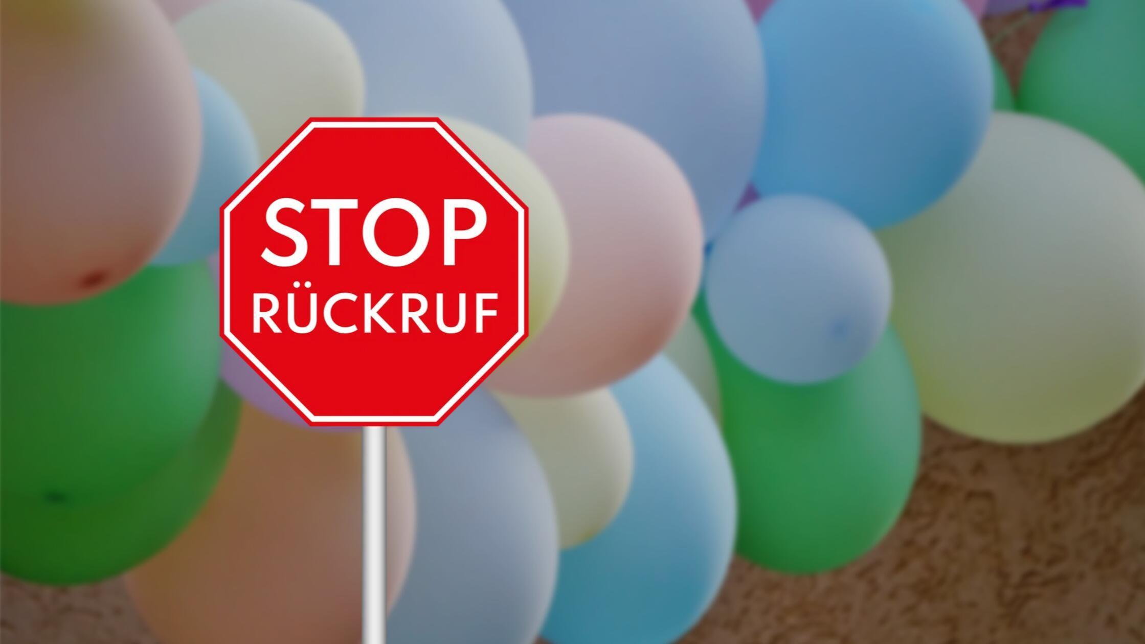 Gesundheitsgefährdend: Bekannter Discounter ruft Ballons zurück - von ...