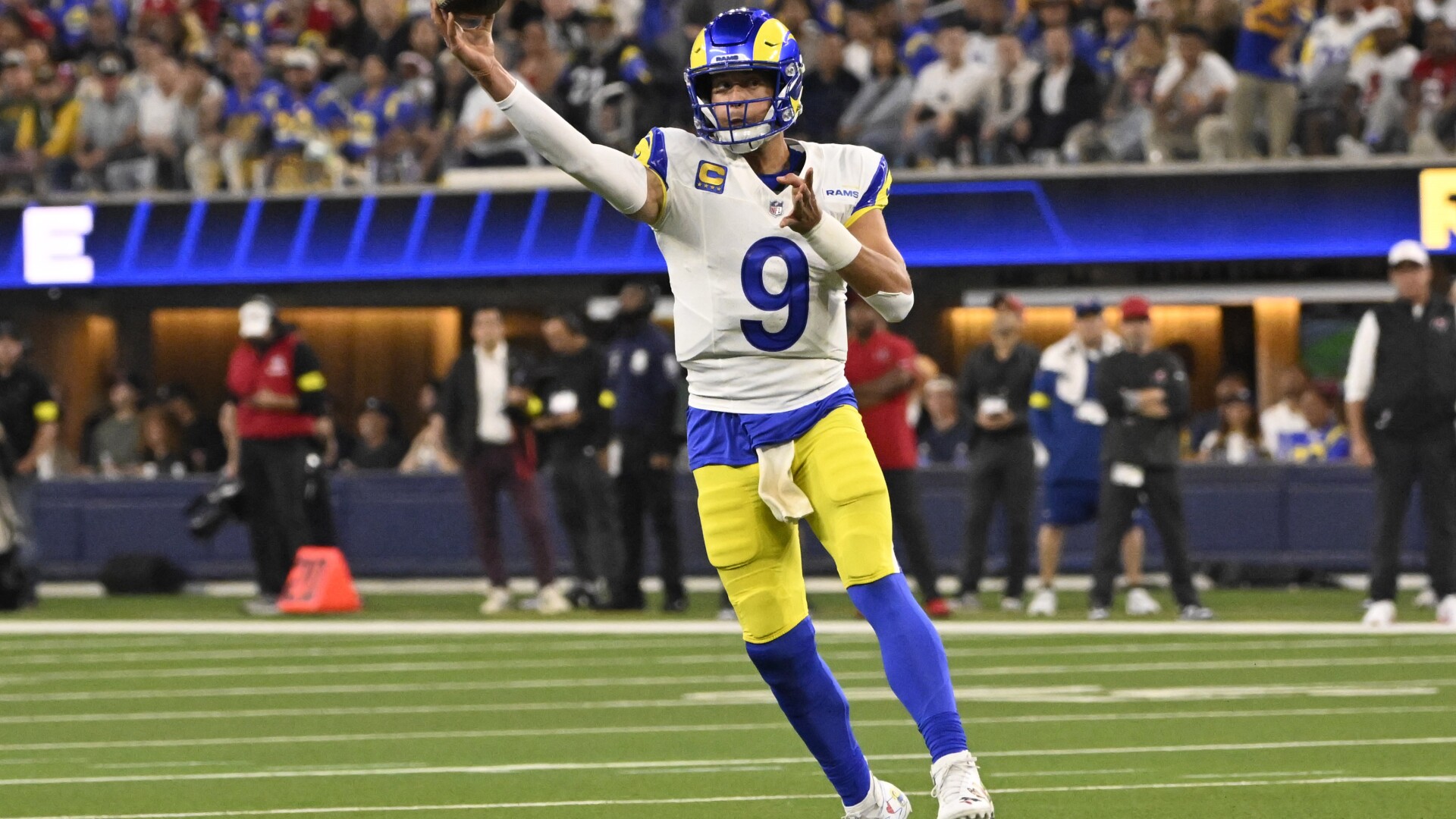 Sean McVay: Matthew Stafford gets better with age, can play 10 more years