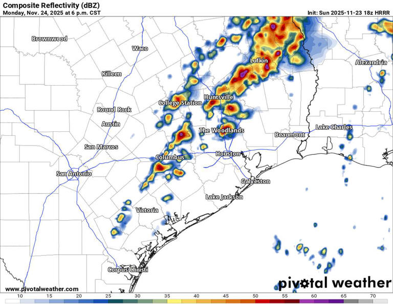 Monday storms pose severe wind and hail threat for Houston. Here's a ...