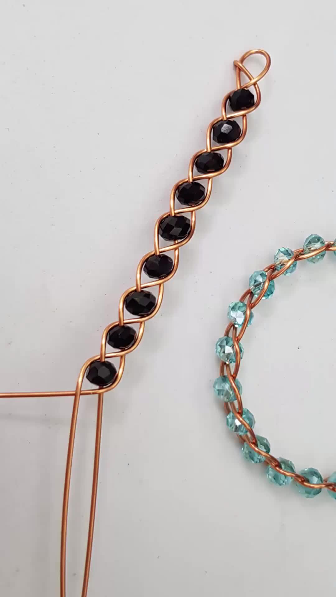 3-Strand Braid Bracelet - Free tutorial video link above the title