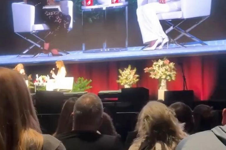 Erika Kirk defends infamous JD Vance hug moment as she opens up on her ...