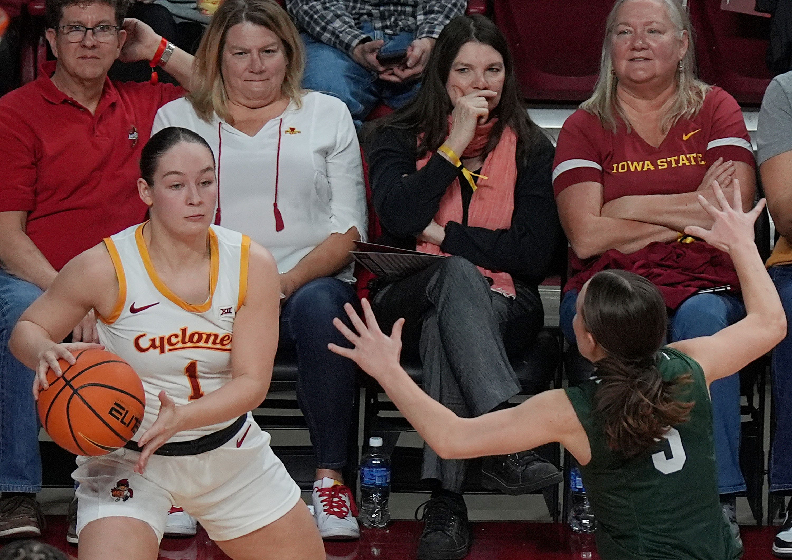 Iowa State women's basketball, 1 player listed as out for today's game