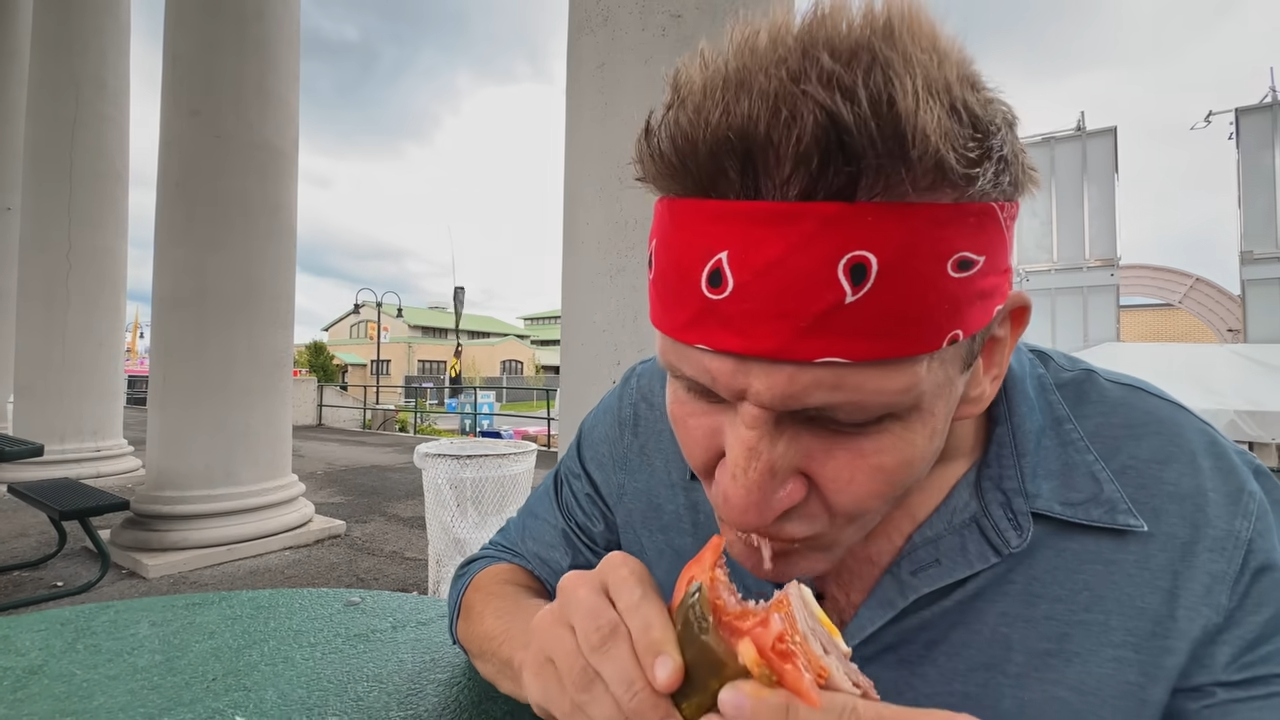 What is happening with sandwiches at the New York State Fair?