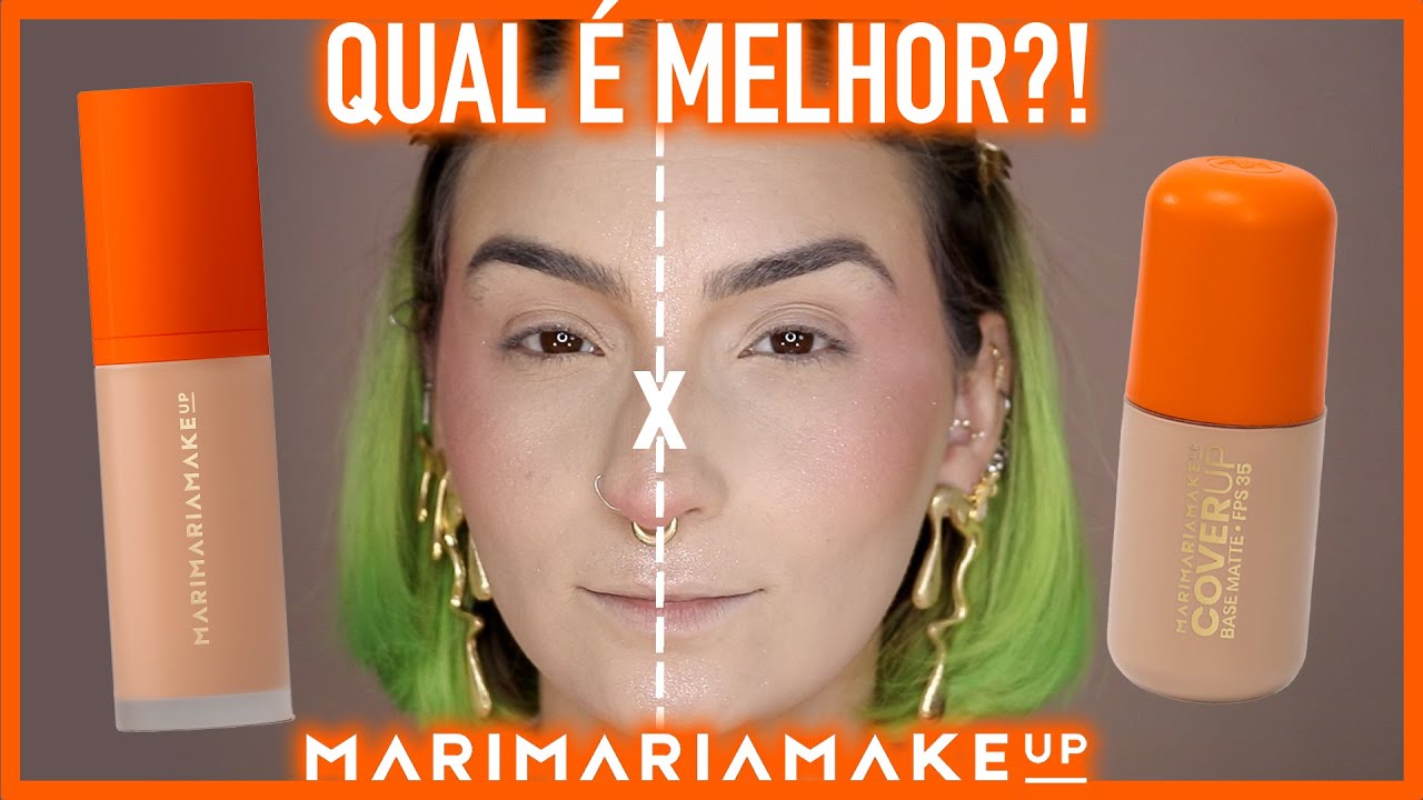 Velvet Skin vs Cover Up: Qual Base Mari Maria?