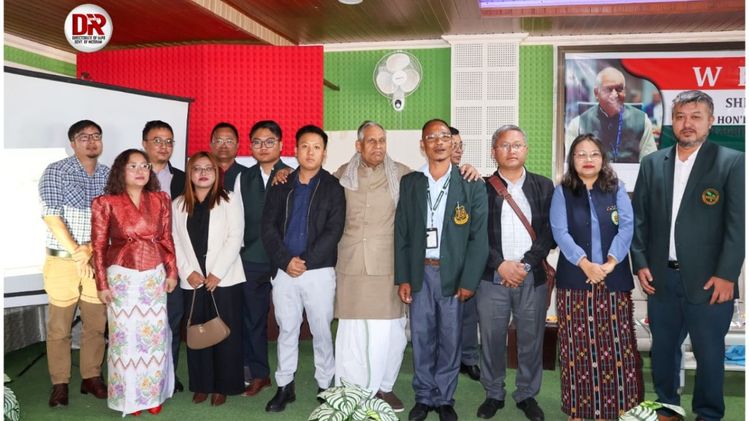 Union Minister Ram Nath Thakur reviews Siaha's development under ...