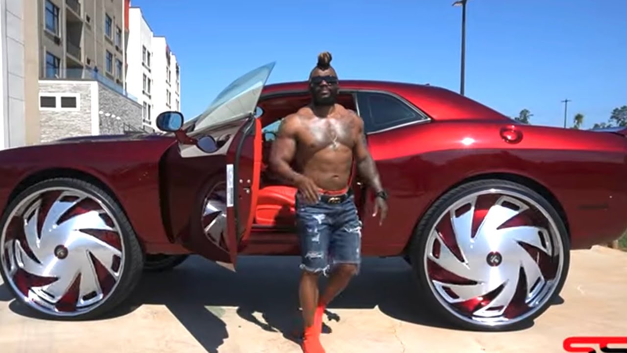 First ever Redeye Challenger Hellcat SRT on 34” DUB floaters