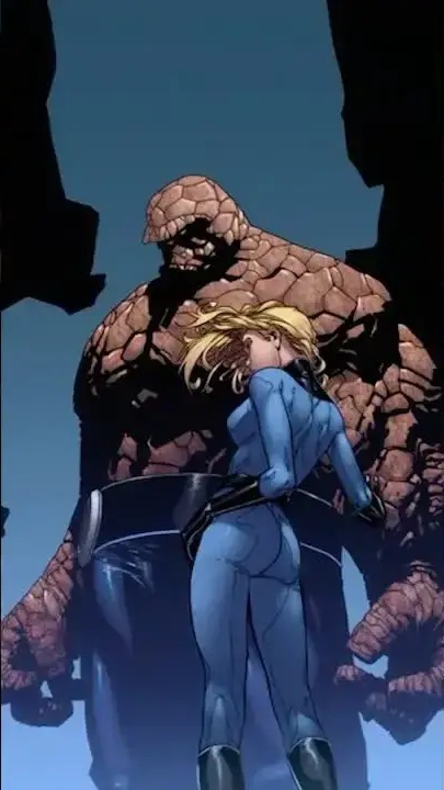 The invisible woman leaves Mr. Fantastic for the Thing!