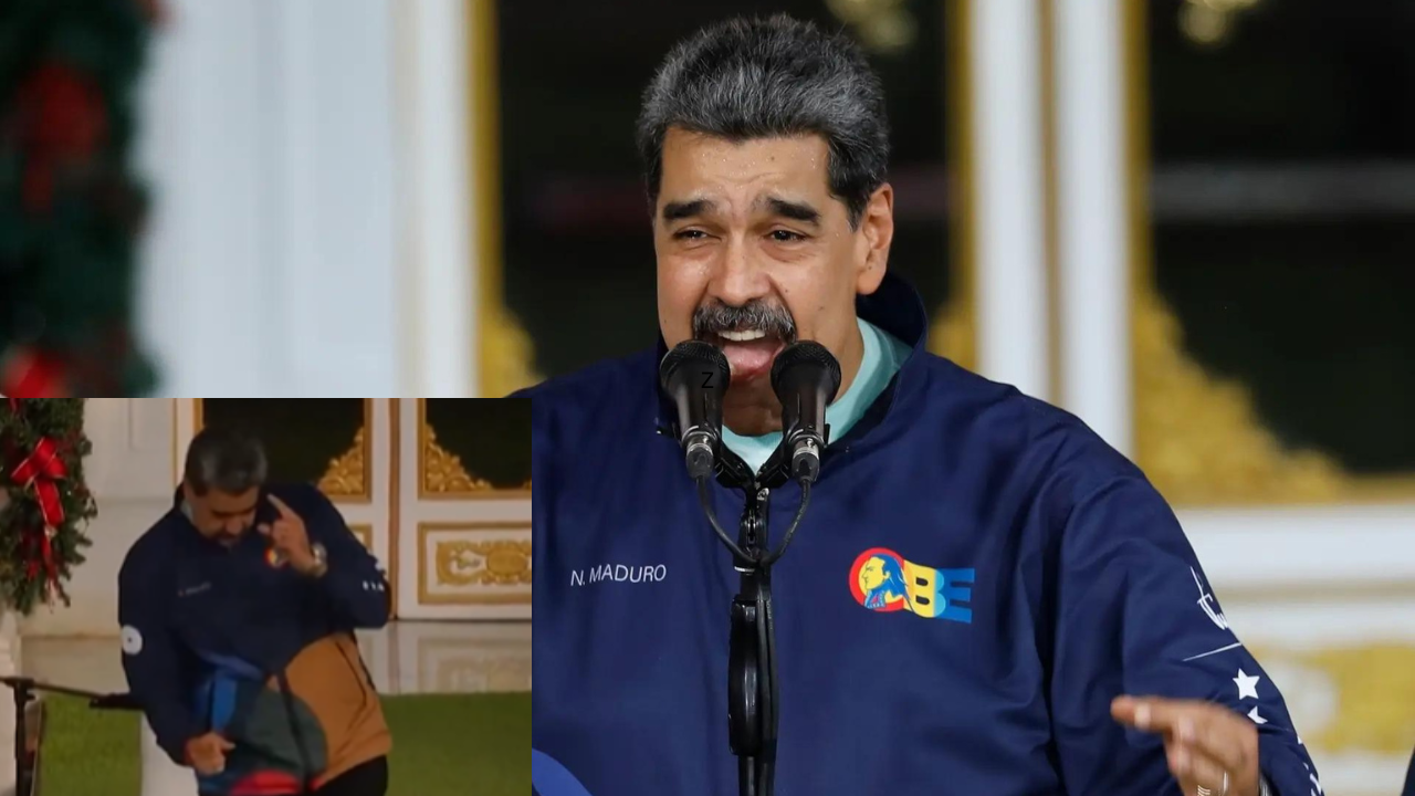 'No crazy war': Venezuelan president Maduro borrows hook step from ...