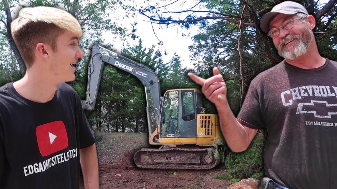 Tackling massive project at home using heavy machinery