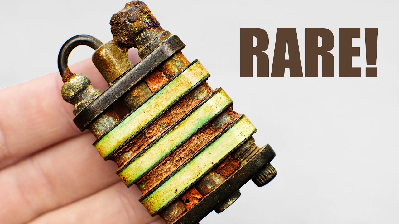 Extremely rare World War I lighter restoration