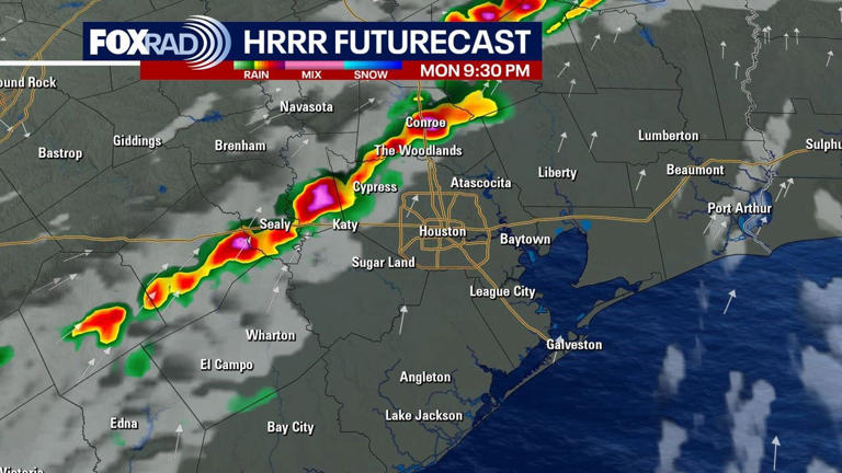 Houston tornado: Warnings, watches in effect; confirmed tornado near ...