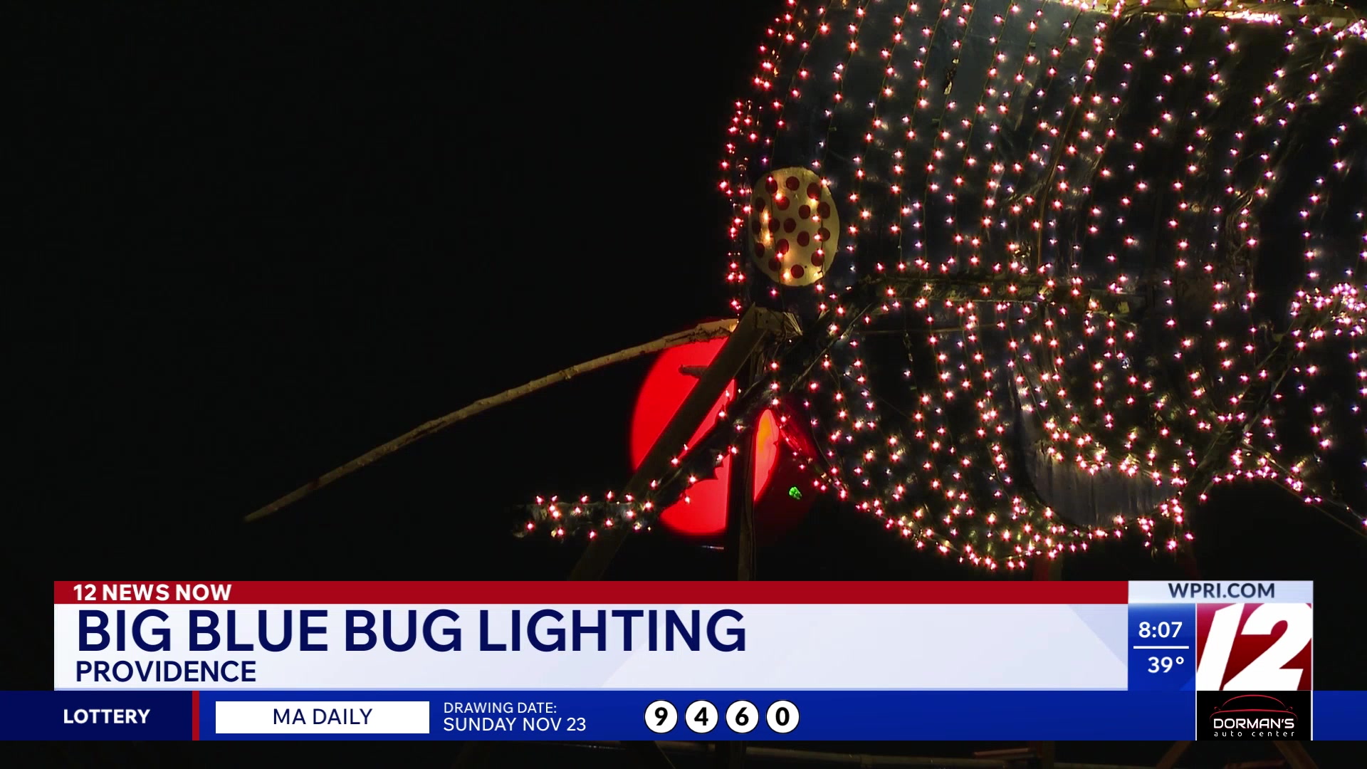 Big Blue Bug gets lit for 33rd year
