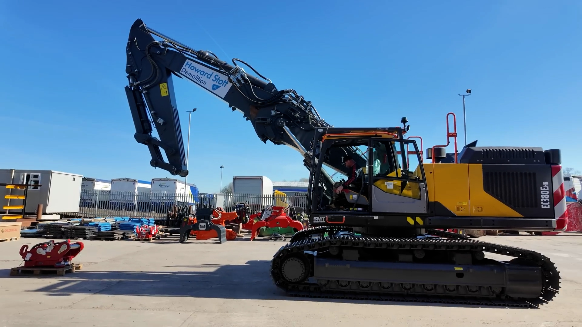 Volvo Ec380e Long Reach Modifications
