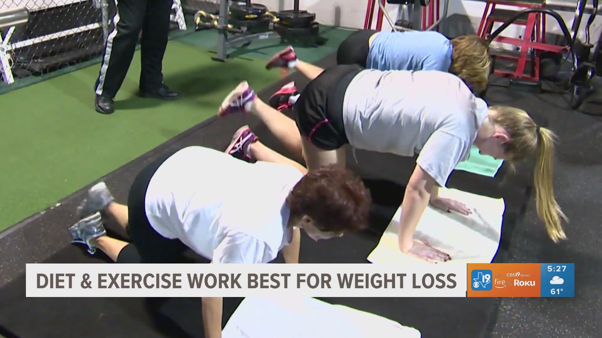 Diet and exercise work best for weight loss