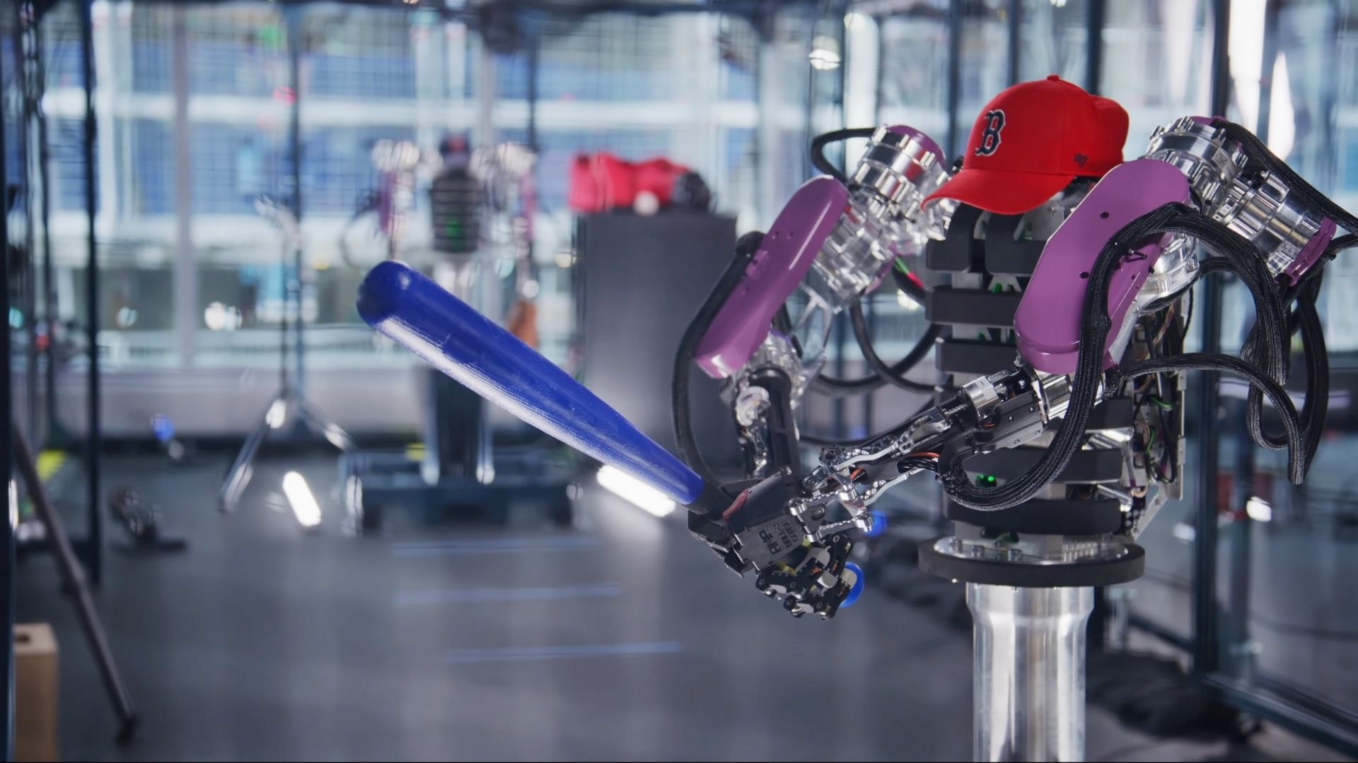Video: Baseball-playing robot swings, hits and catches with pinpoint ...