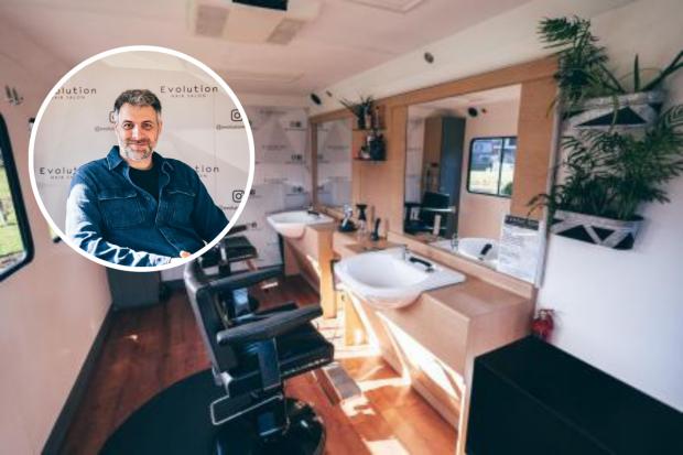 Van transformed into mobile salon business nominated for national award