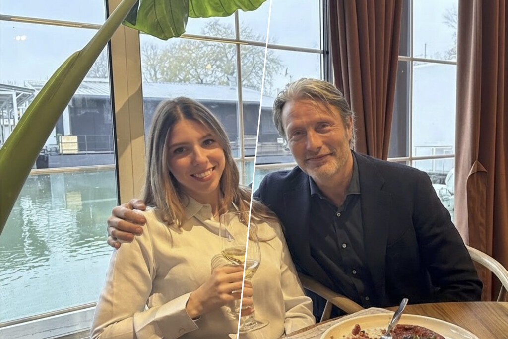 Miles de personas vieron una foto de una mujer y Mads Mikkelsen ...