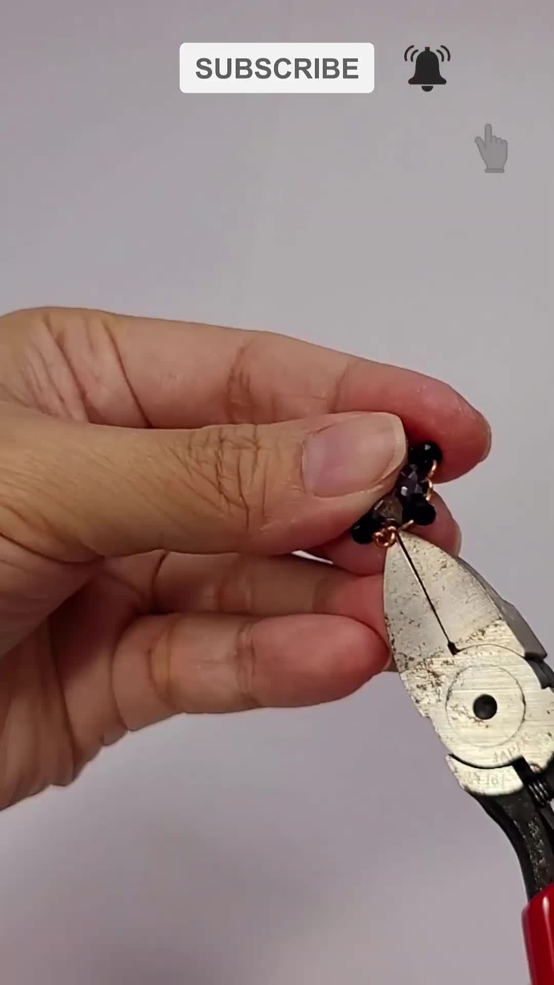 Making crystal chain bracelet, earring | Bead and wire jewelry # ...