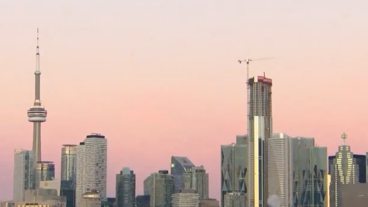 The Toronto SkyTower just reached its 100-storey milestone