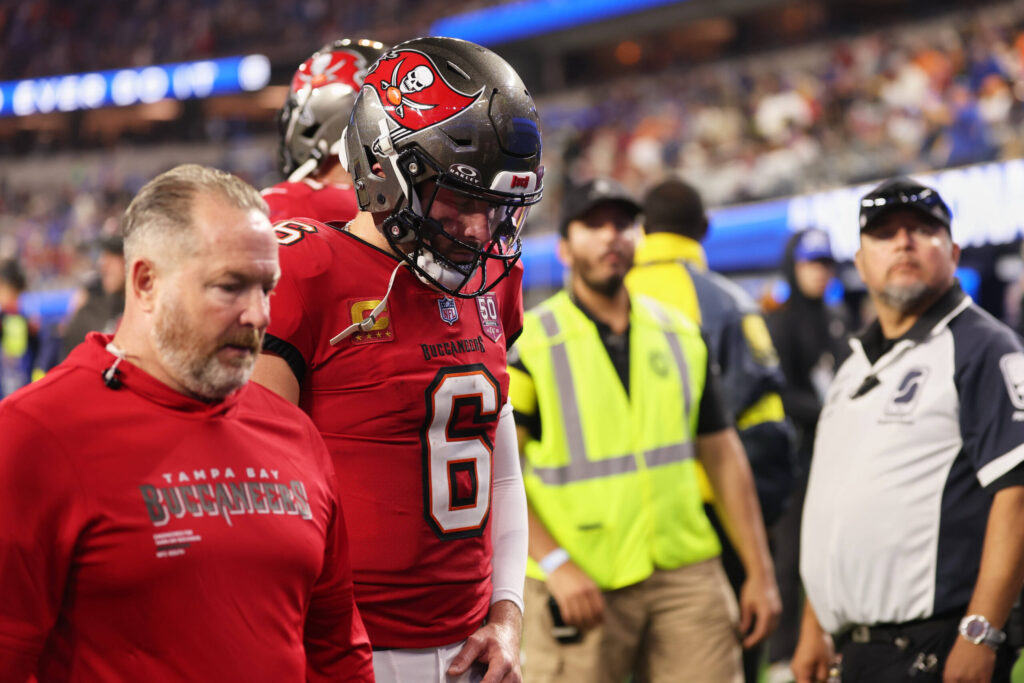 Tampa Bay Left in Dire Straits as Baker Bayfield Forced to Leave ...