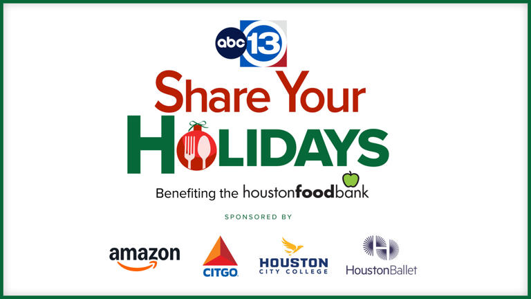 Didn't get to join ABC13's Share Your Holidays drive? It's not too late ...