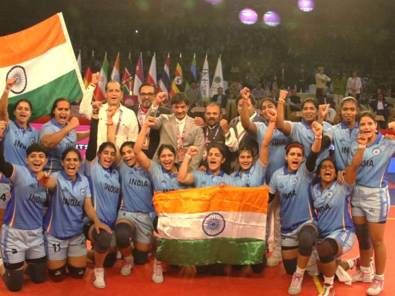 Indian Women successfully defend their Kabaddi World Cup crown