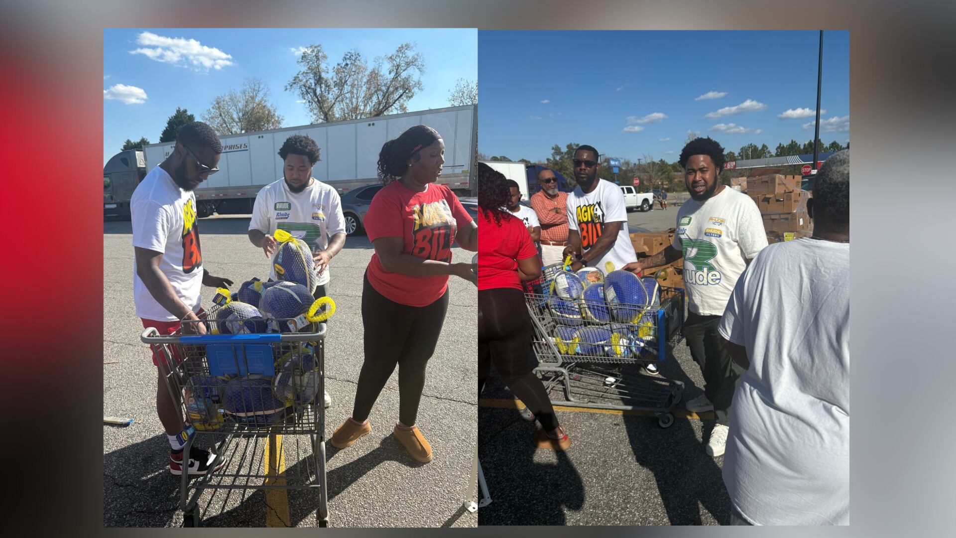 Bainbridge Rapper feeds over 250 families in Thanksgiving giveaway