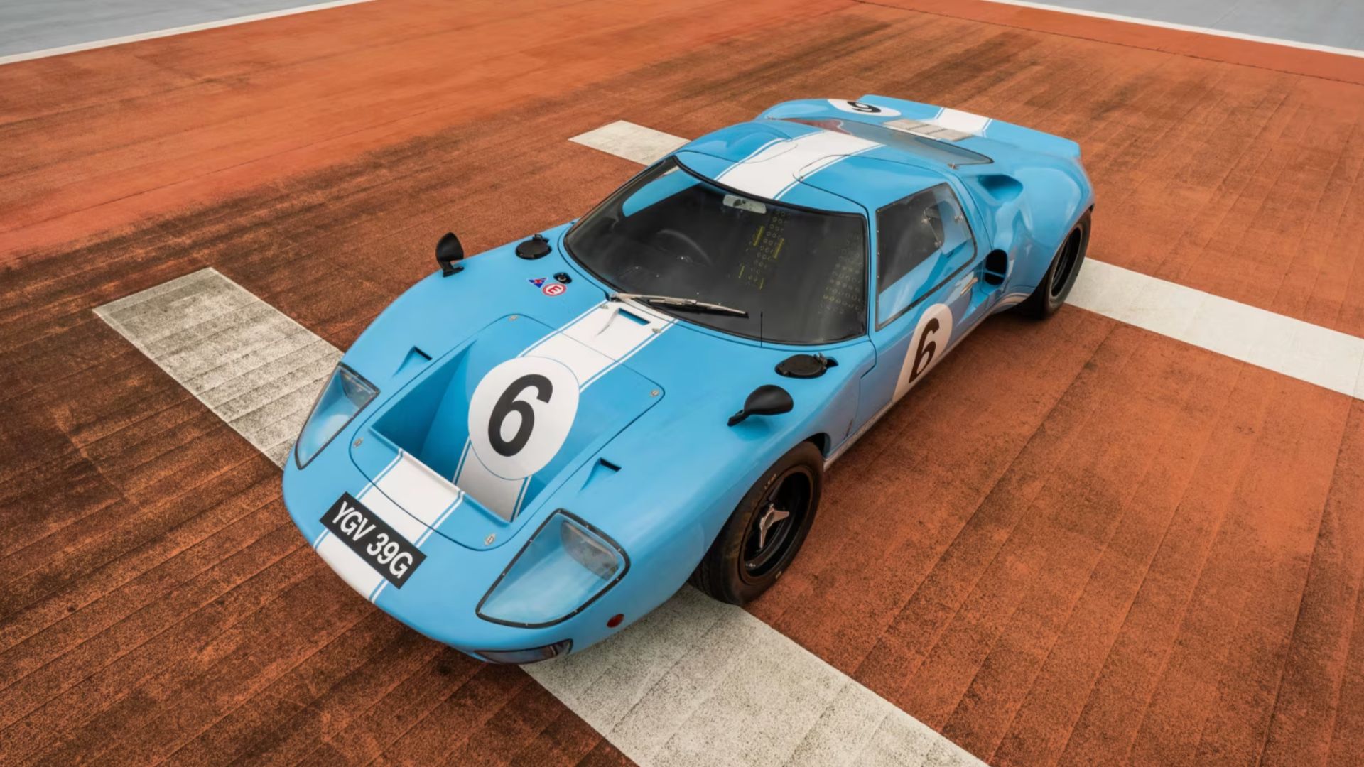 Rare 1969 Ford GT40 MkIII Set for Kissimmee Auction After Late Completion