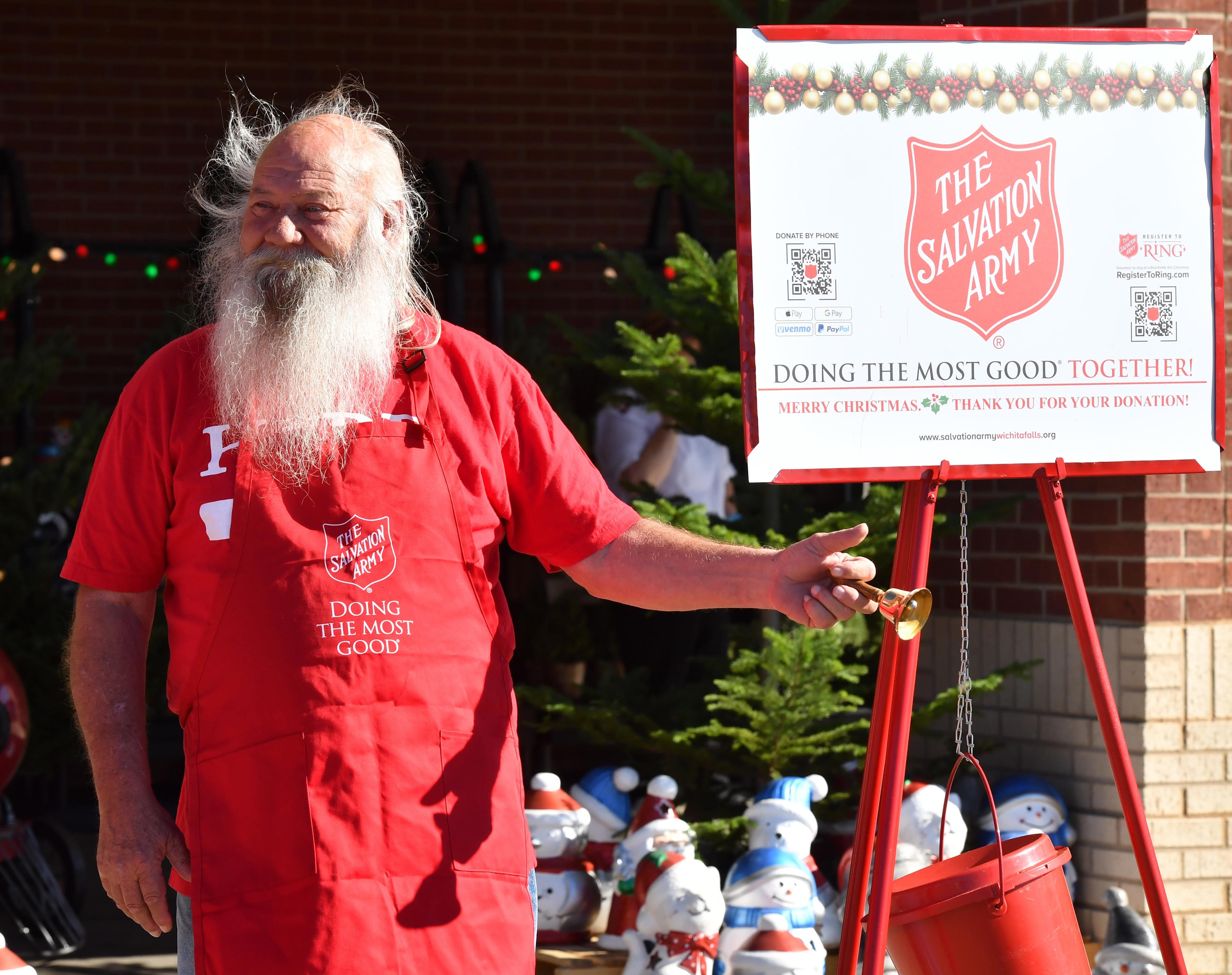 2025 Red Kettle Bell Ringing Campaign kick off
