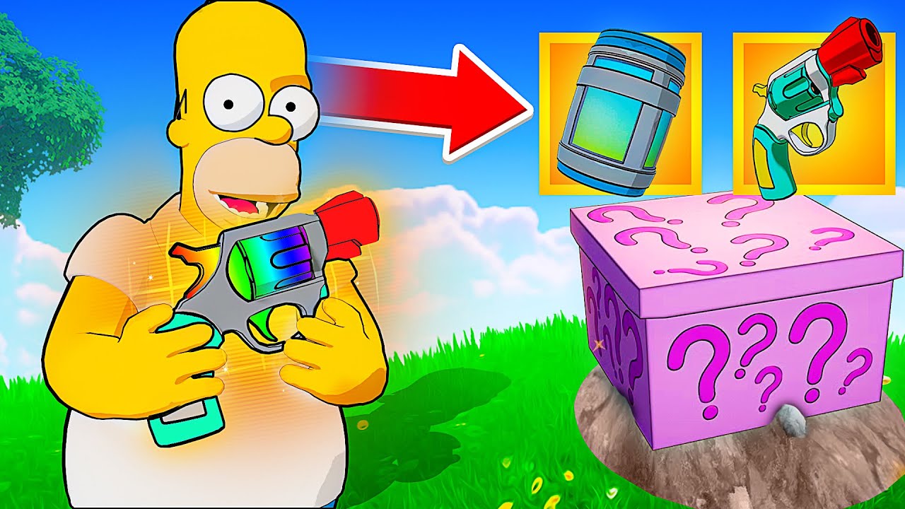 Top Simpsons-themed landing spot in Fortnite