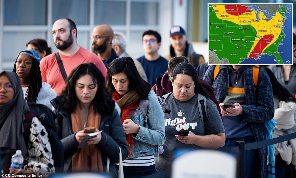 Thanksgiving chaos looms as coast-to-coast storm threatens travel