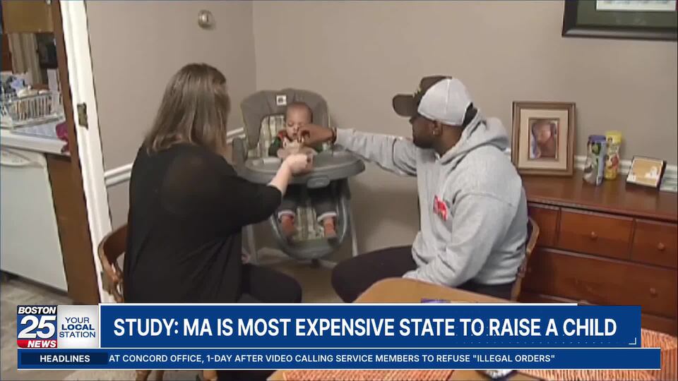 New study finds Massachusetts is the most expensive state to raise a child