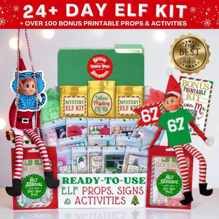 55 Easy Elf on the Shelf Ideas Your Kids Will Love (But Require Almost ...