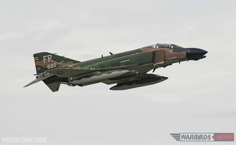 World's only civilian F-4 Phantom II takes to the skies again
