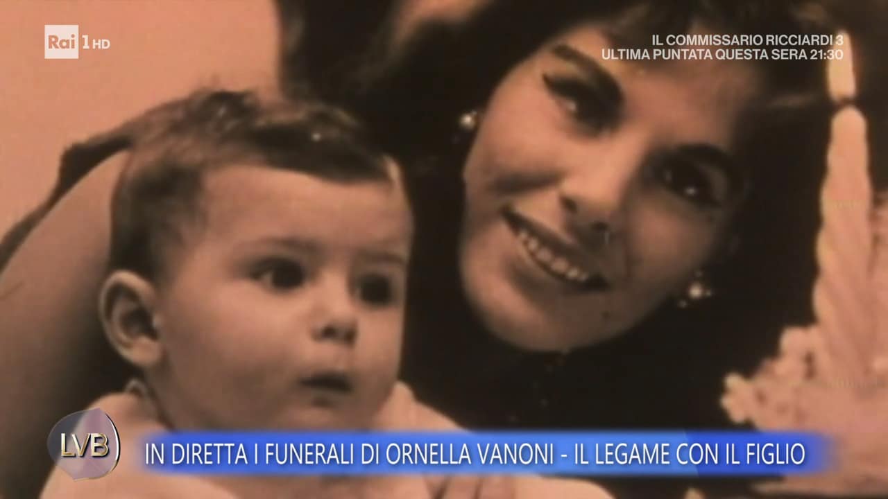 Il legame di Ornella Vanoni con il figlio Cristiano - La volta buona 24 ...