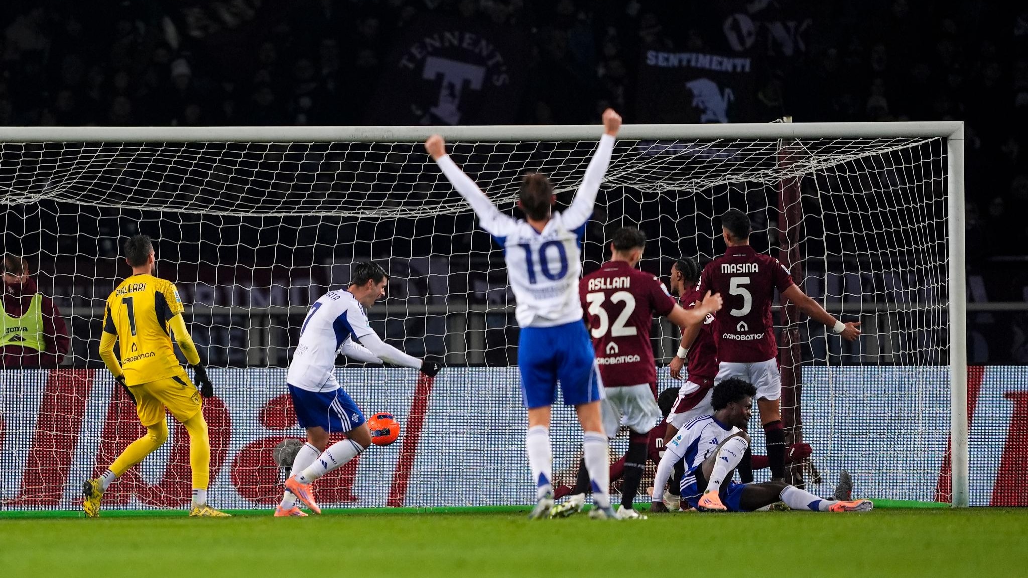 Torino - Como 1-5, la sintesi della partita