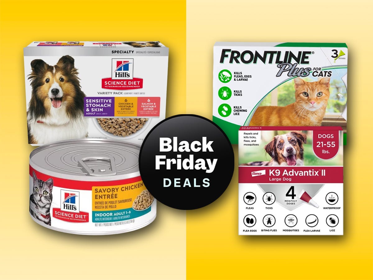 Black Friday pet food and medication deals are some of the best we've ...