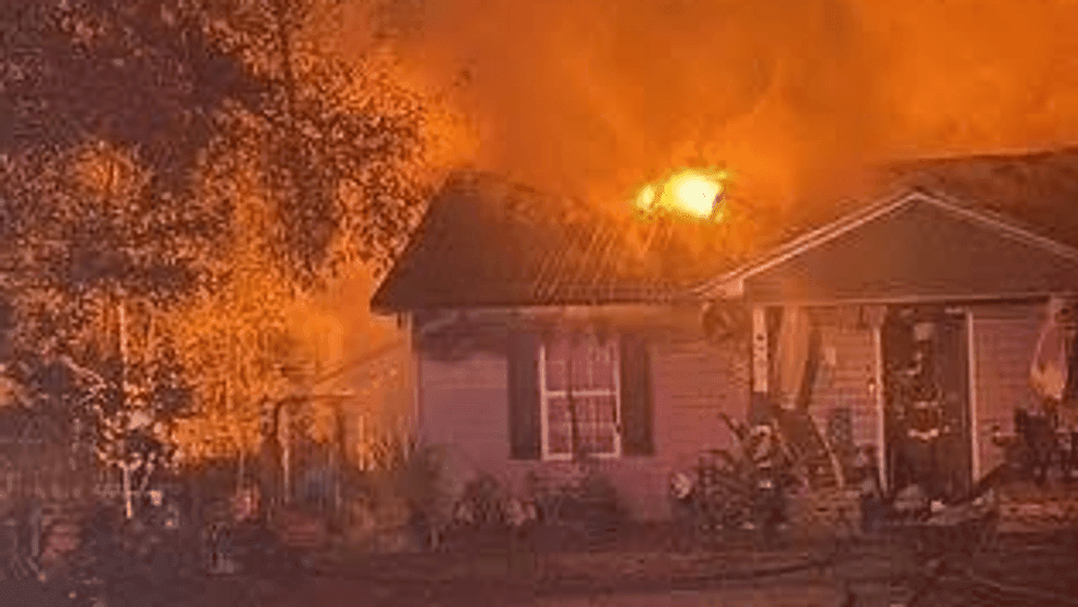 Darlington home suffers severe damage from 'heavy fire'