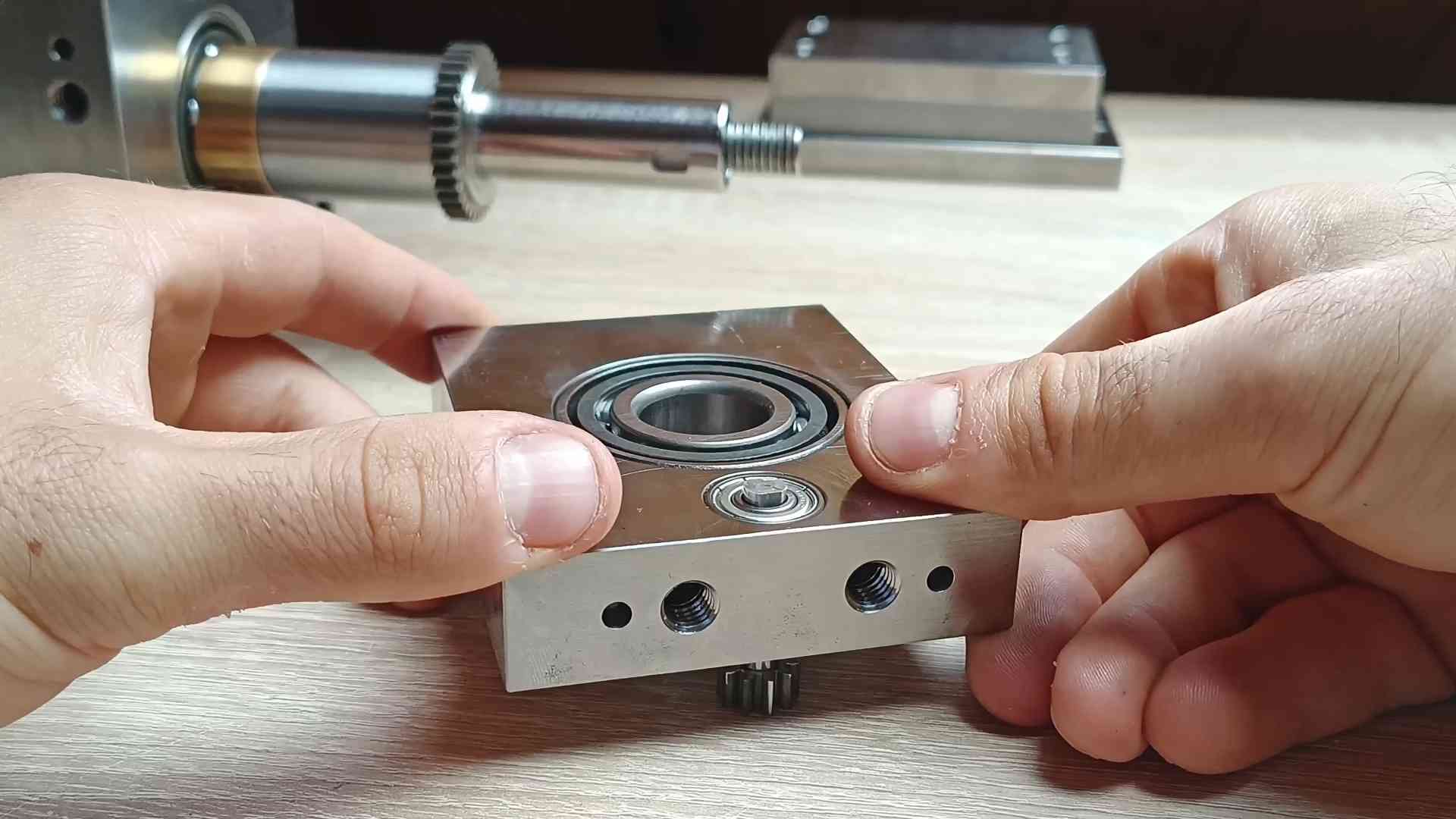 Putting together a strange device no one can identify