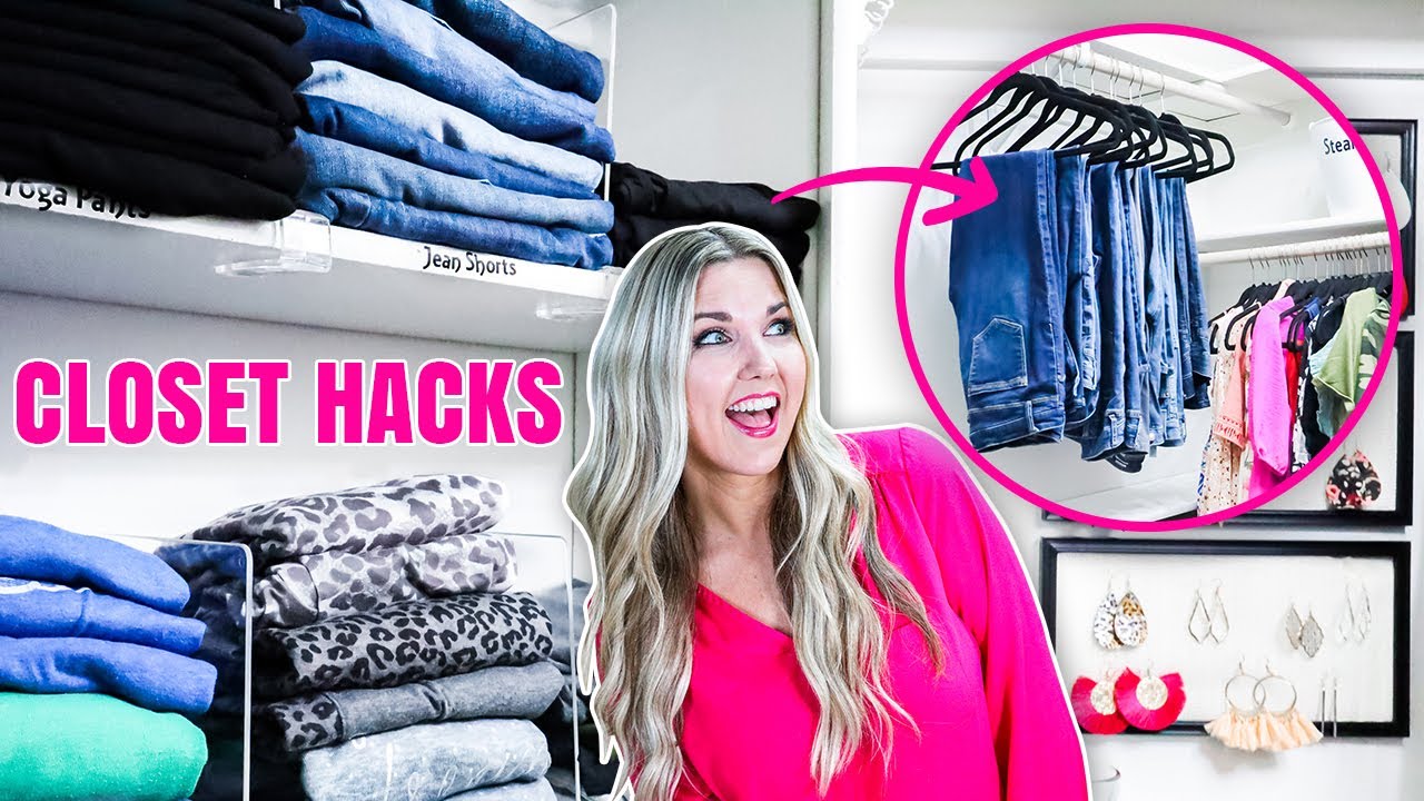 10 super easy closet organization hacks that actually work