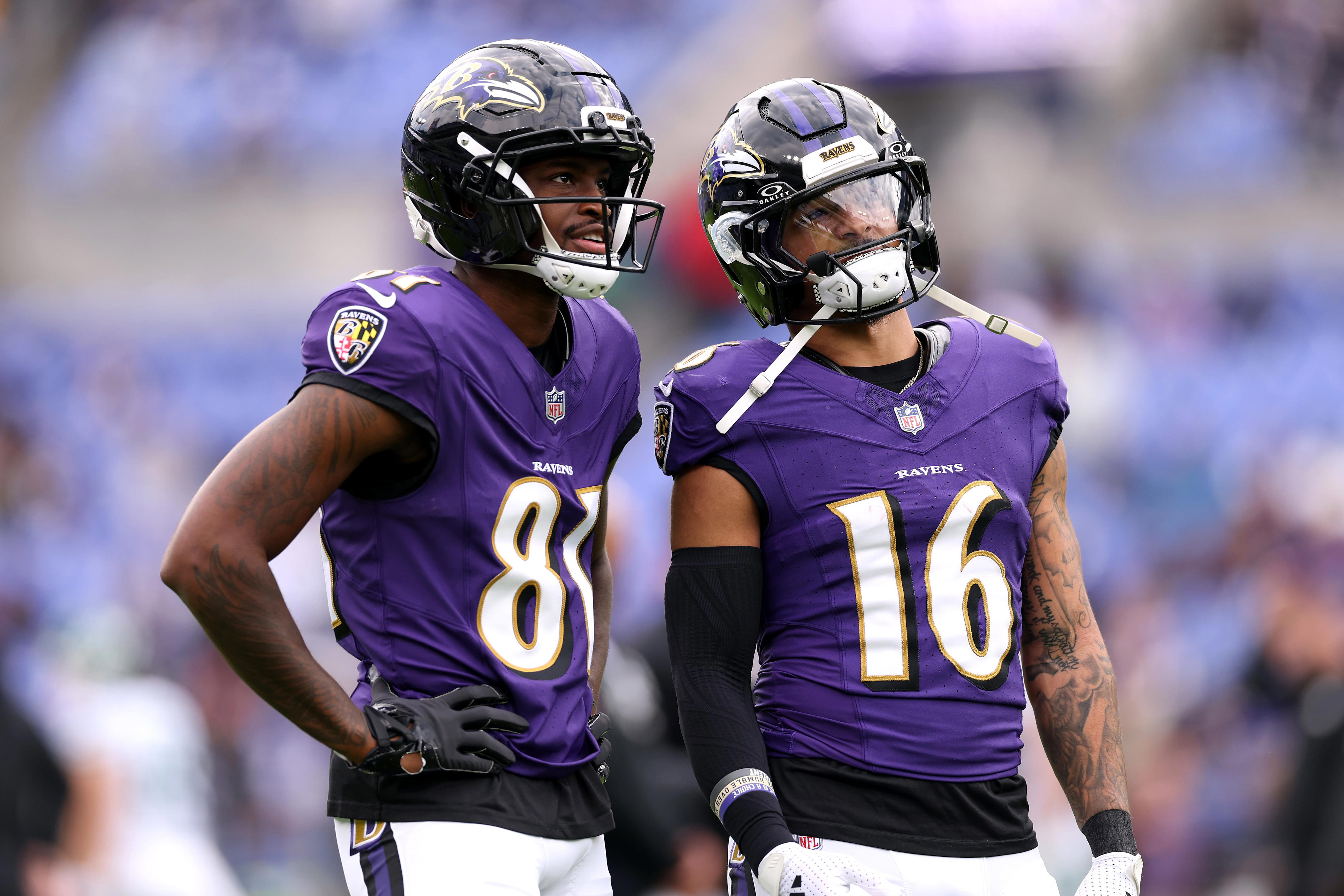 Ravens WR Devontez Walker is a Super Saiyan stuck on the sideline