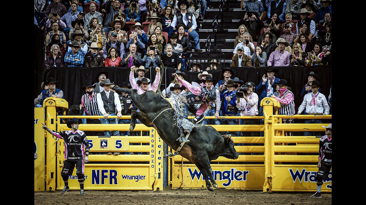 The wildest, highest-scoring bull rides ever seen at the NFR