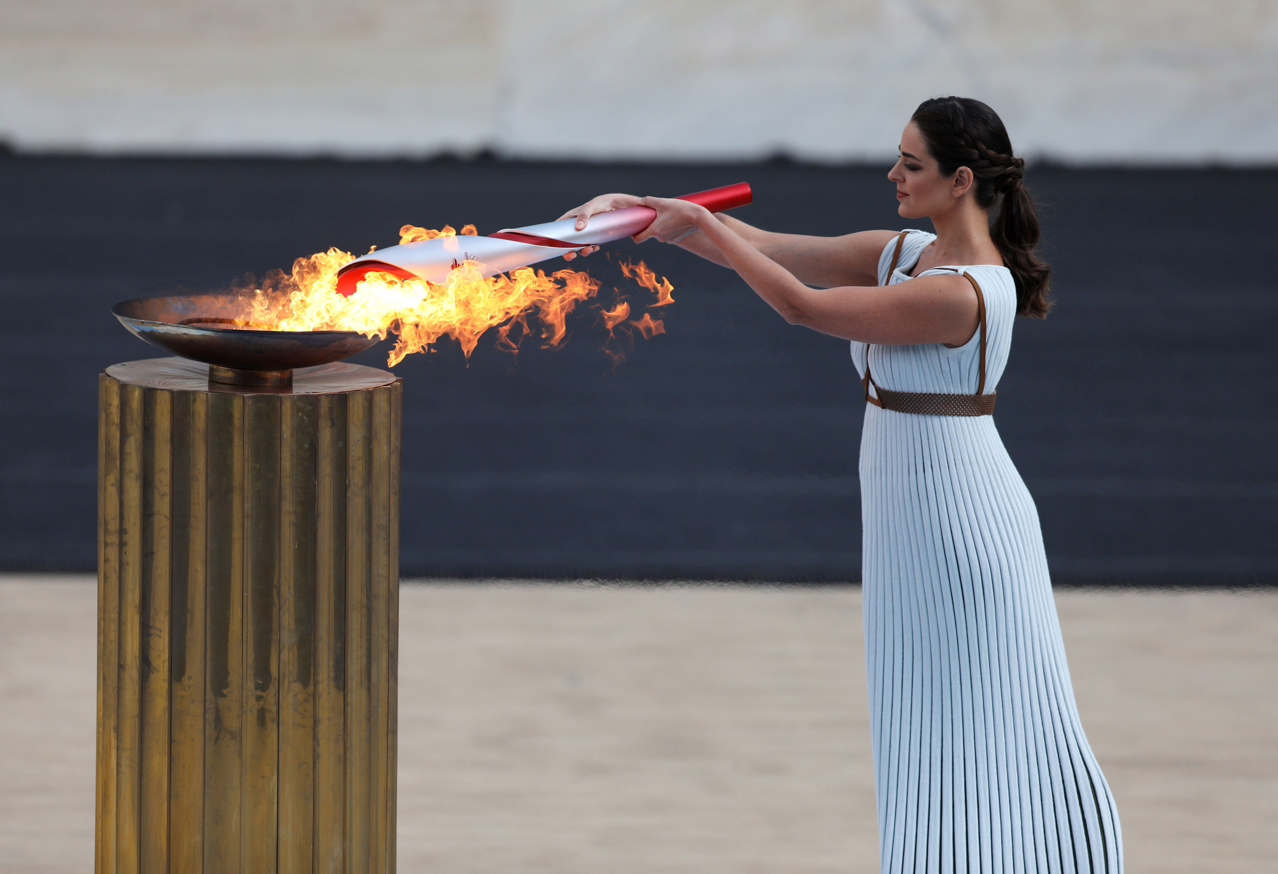 Winter Olympics chiefs reveal back-up plan for torch lighting ceremony
