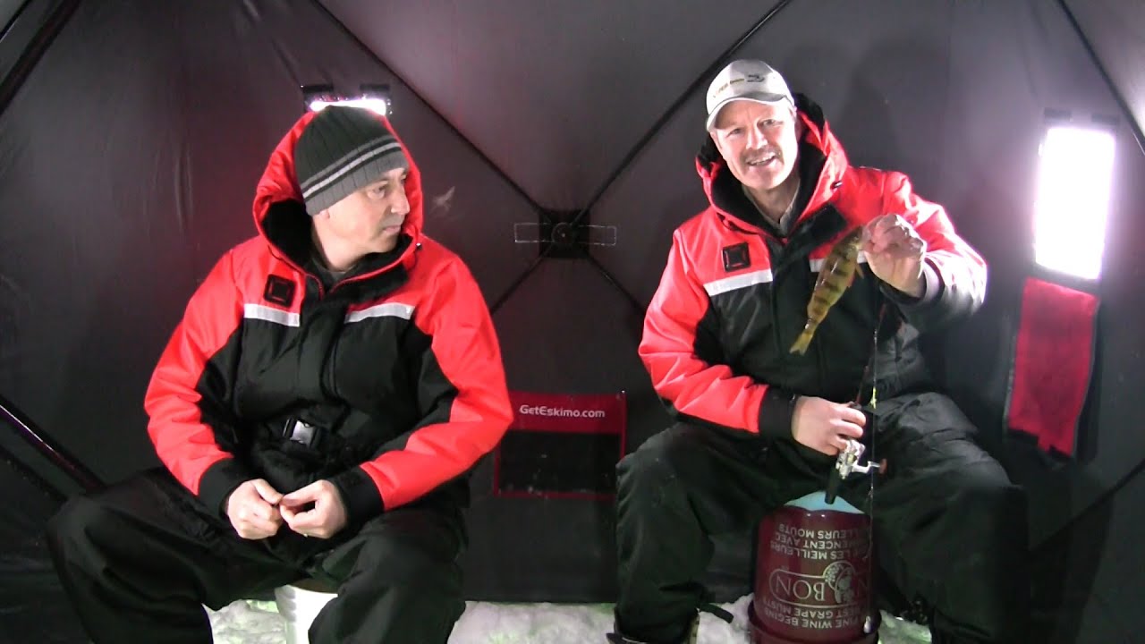 Ice fishing for panfish - how to catch bluegills and perch through the ...