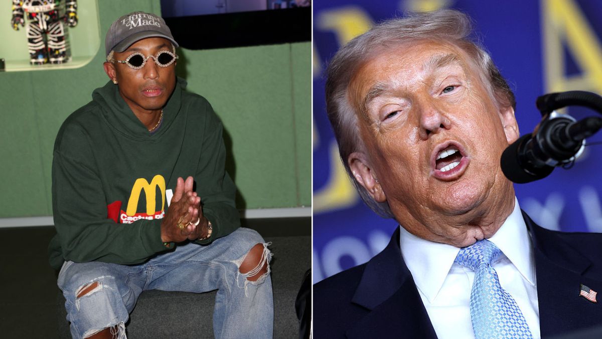 ‘Shame’: Pharrell Williams Catches Heat for Refusing to ‘Pick a Side’ in Politics After ...